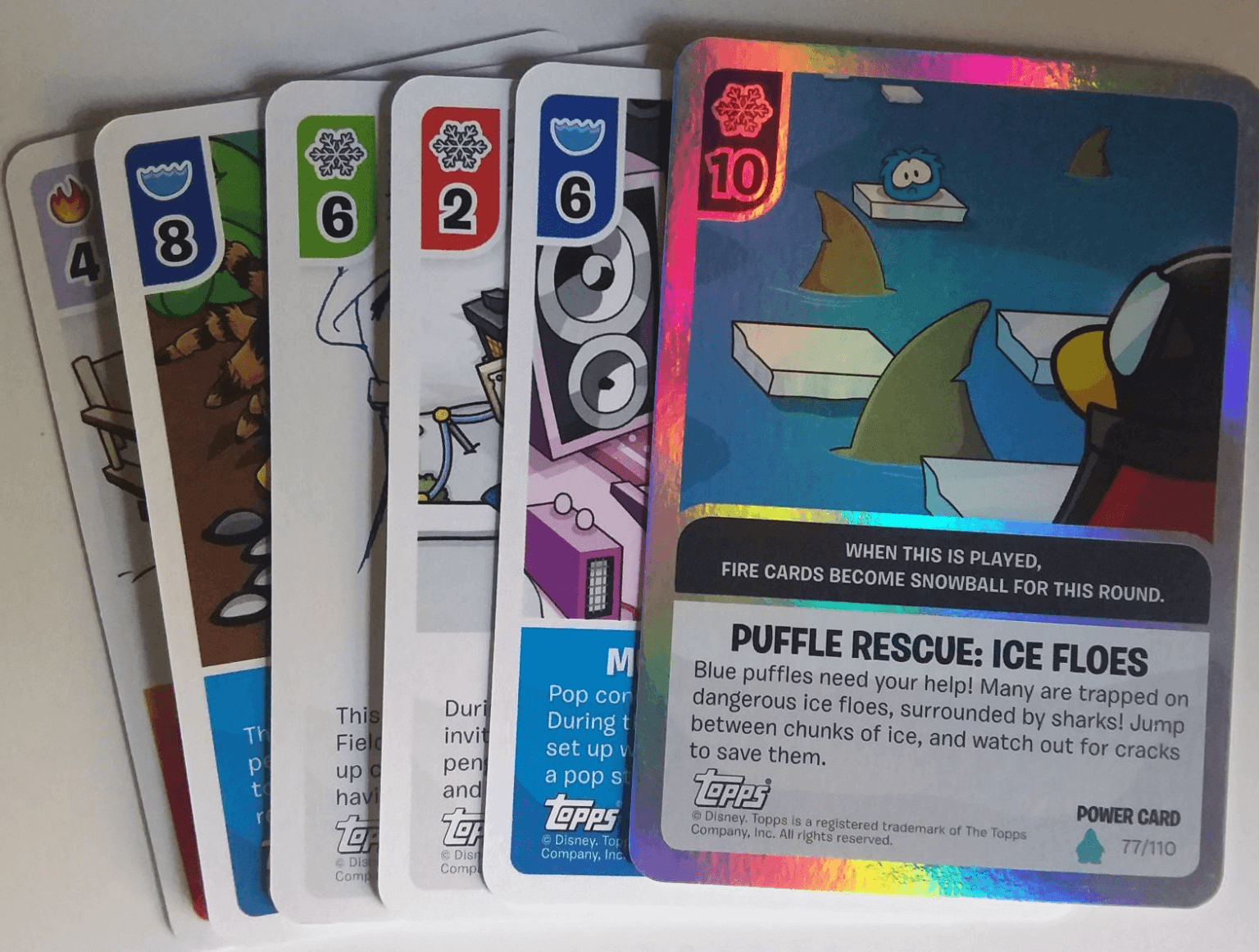 Card Jitsu Cards Giveaway (20/07/20) – Club Penguin Mountains