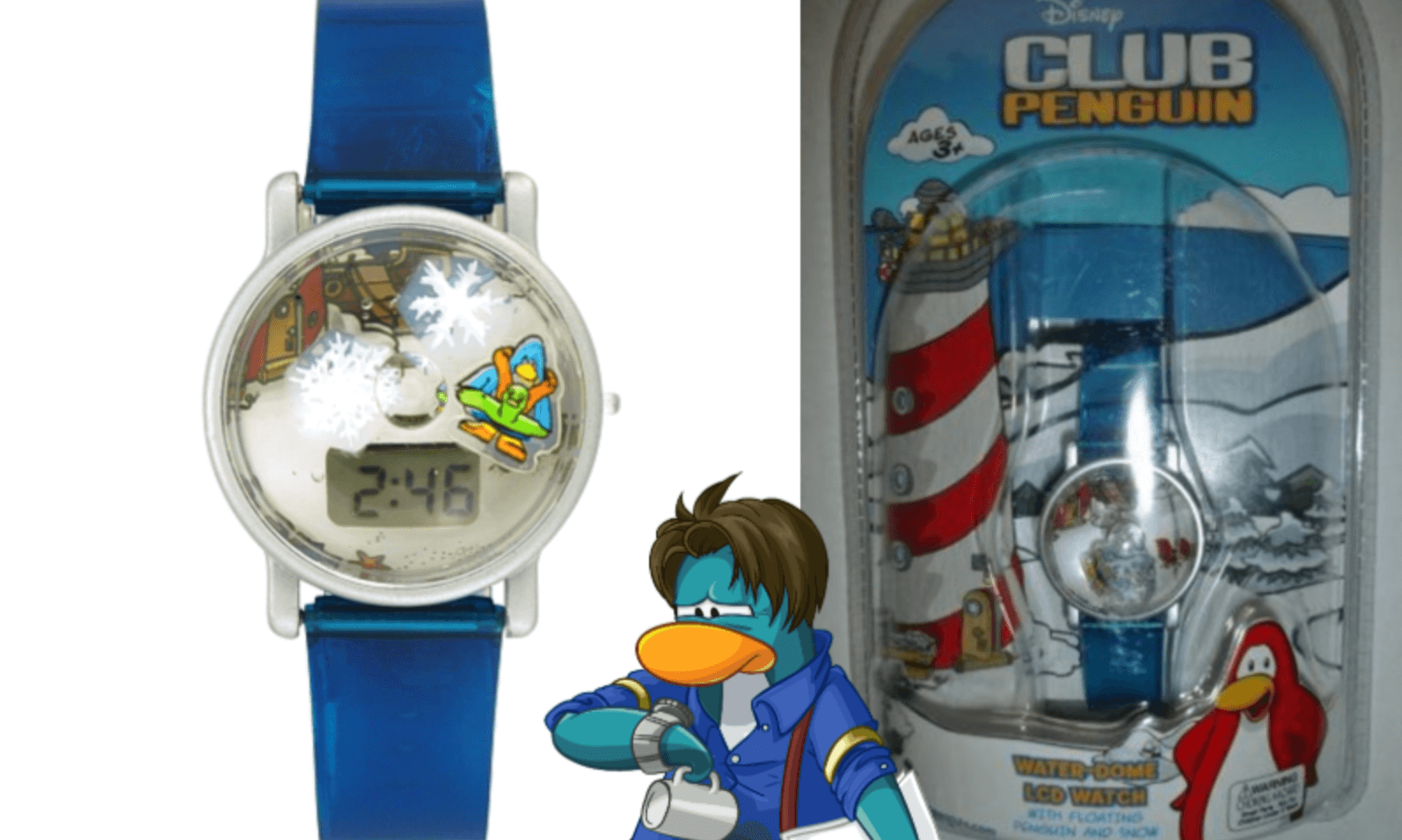 Club Penguin’s LCD Watch – Club Penguin Mountains