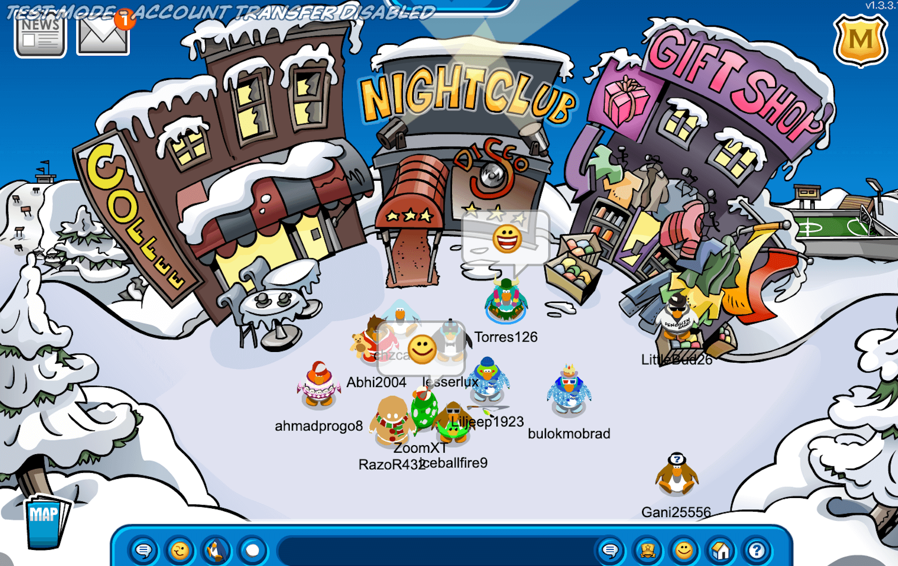 CP Rewritten: Testing of HTML5 Resumes – Club Penguin Mountains